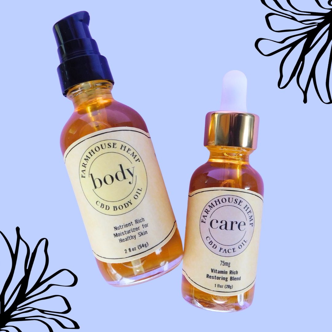 Skincare Duo: Body Oil & Face Oil Bundle – Farmhouse Organics